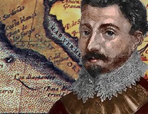 Sebastián Vizcaíno llega al puerto de La Santa Cruz y le impone el ...